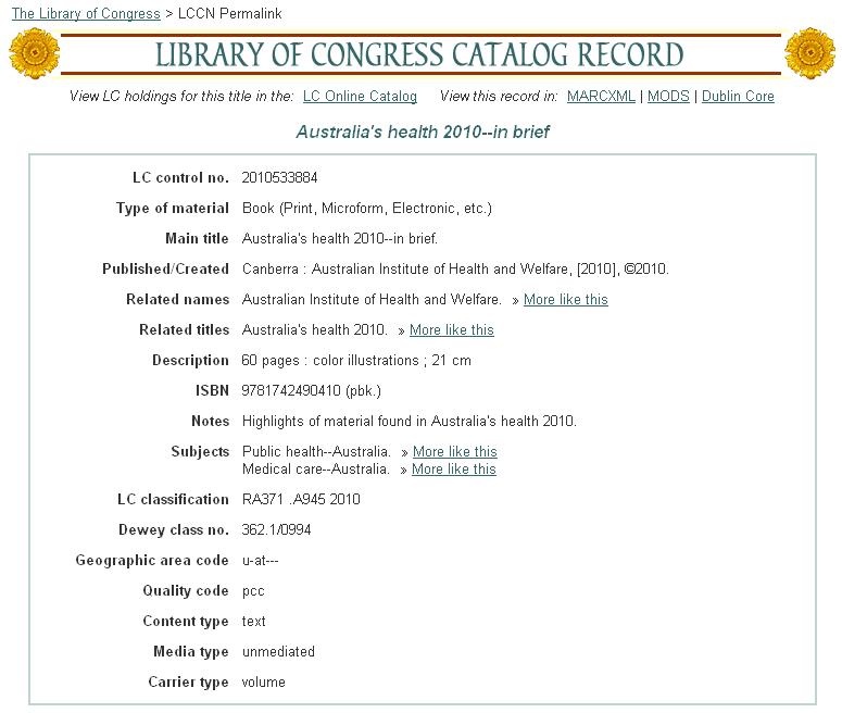 Resource Description and Access [RDA]: RDA Update
