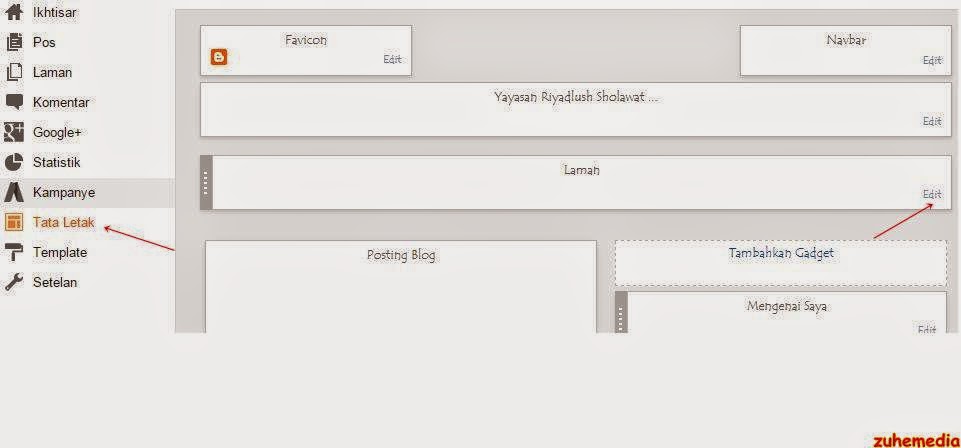 Matakuliahku: Cara membuat menu atau laman pada Blog
