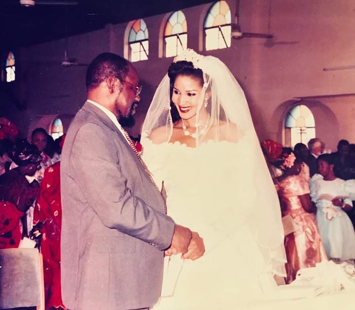 Late Ojukwu's wife, Bianca shares rare wedding photos as she marks ...