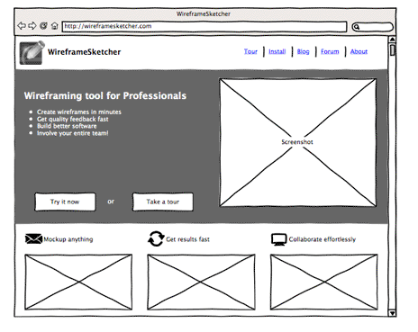 Wireframing Basics - Part 1 ~ UXness: UX Design, Usability Articles ...