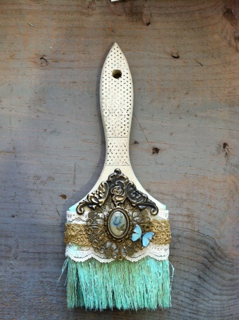 Marion Smith Designs: Altered Paintbrushes