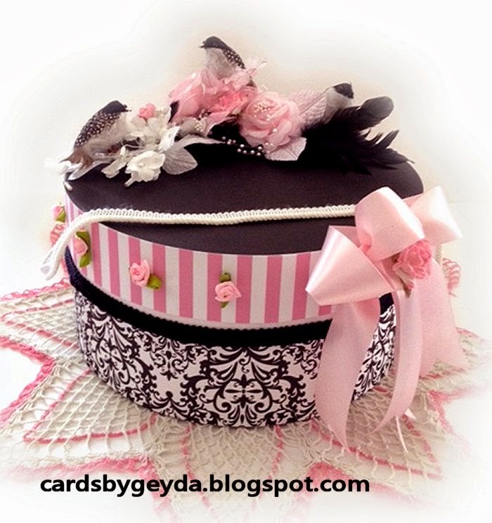 Paper Craft Creations: Dress Shop Vintage Victorian Hat Boxes And ...