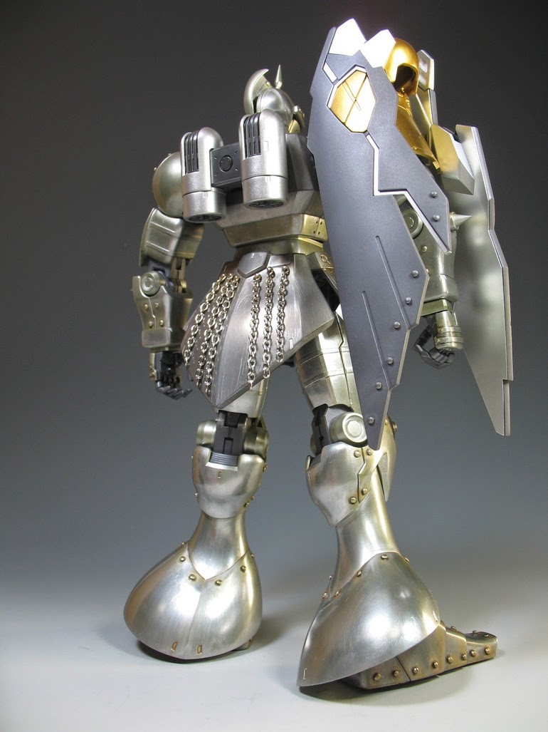 MG 1/100 YMS-15 Gyan "Knight" Custom Build - Gundam Kits Collection ...