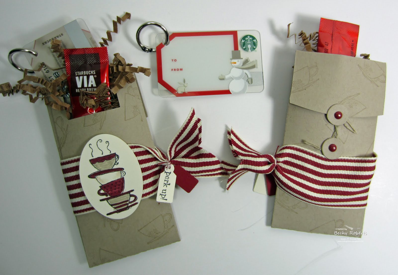 Inking Idaho: Starbucks Gift Packets