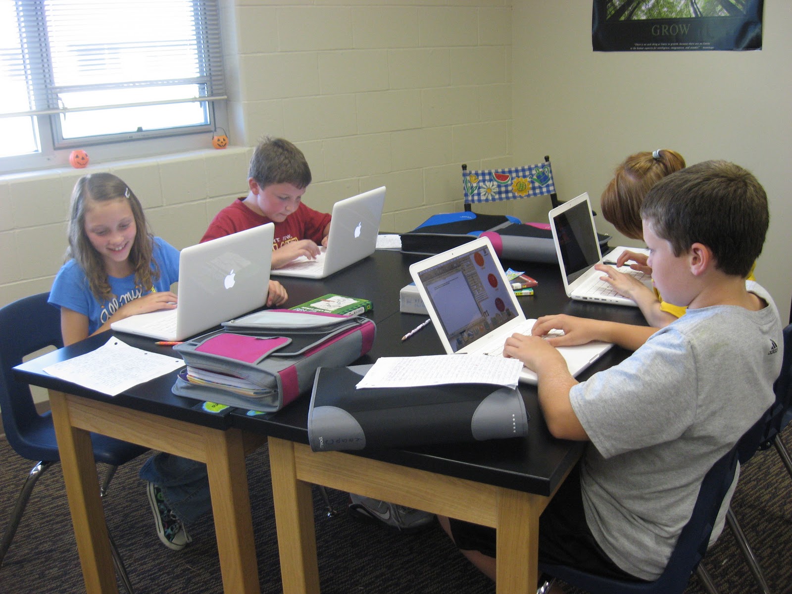 The View from Fifth Grade: Publishing on the Laptops