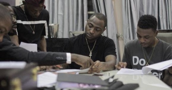 hotgist-reloaded: Davido Signs Two More Young Guys to His HKN Record Label