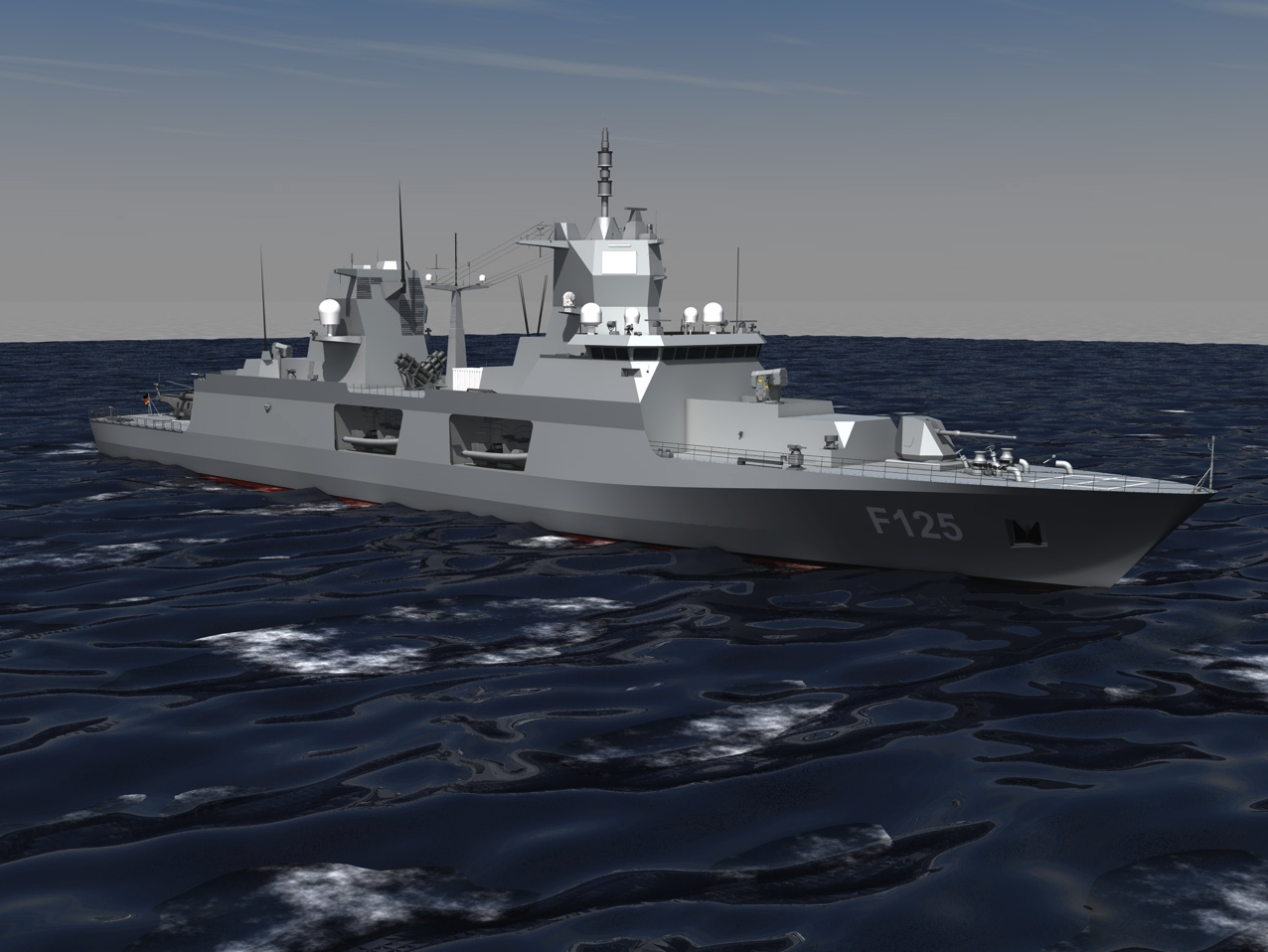 Poderío Militar: Alemania equipa a sus fragatas F125 con el radar naval ...