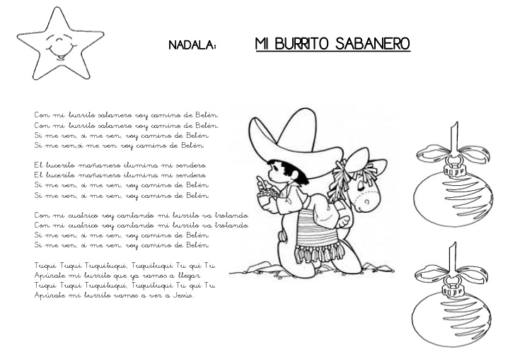 CANTORES INFANTILES: MI BURRITO SABANERO