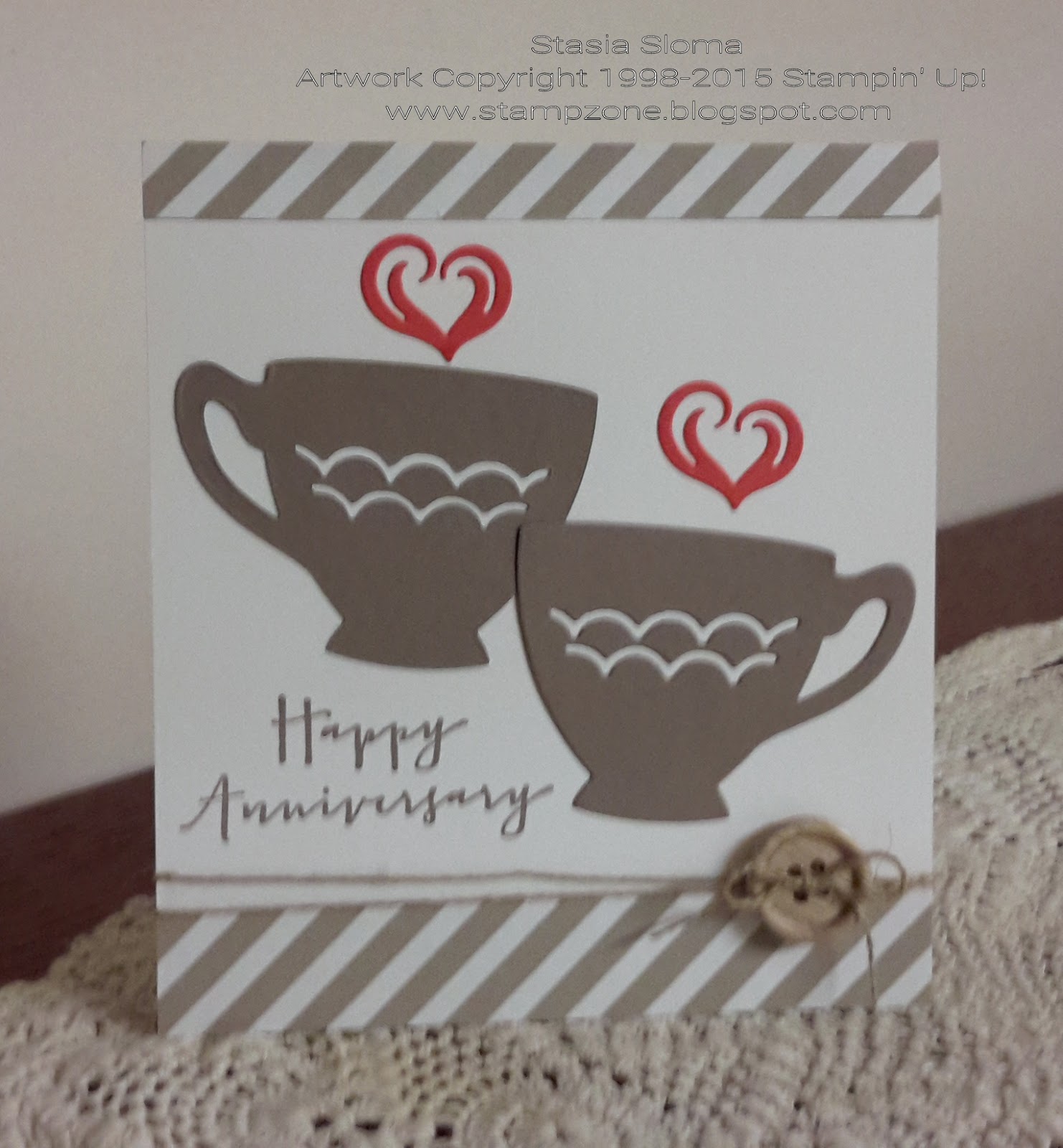 Stampin' & Scrappin' with Stasia: Happy Anniversary Coffee