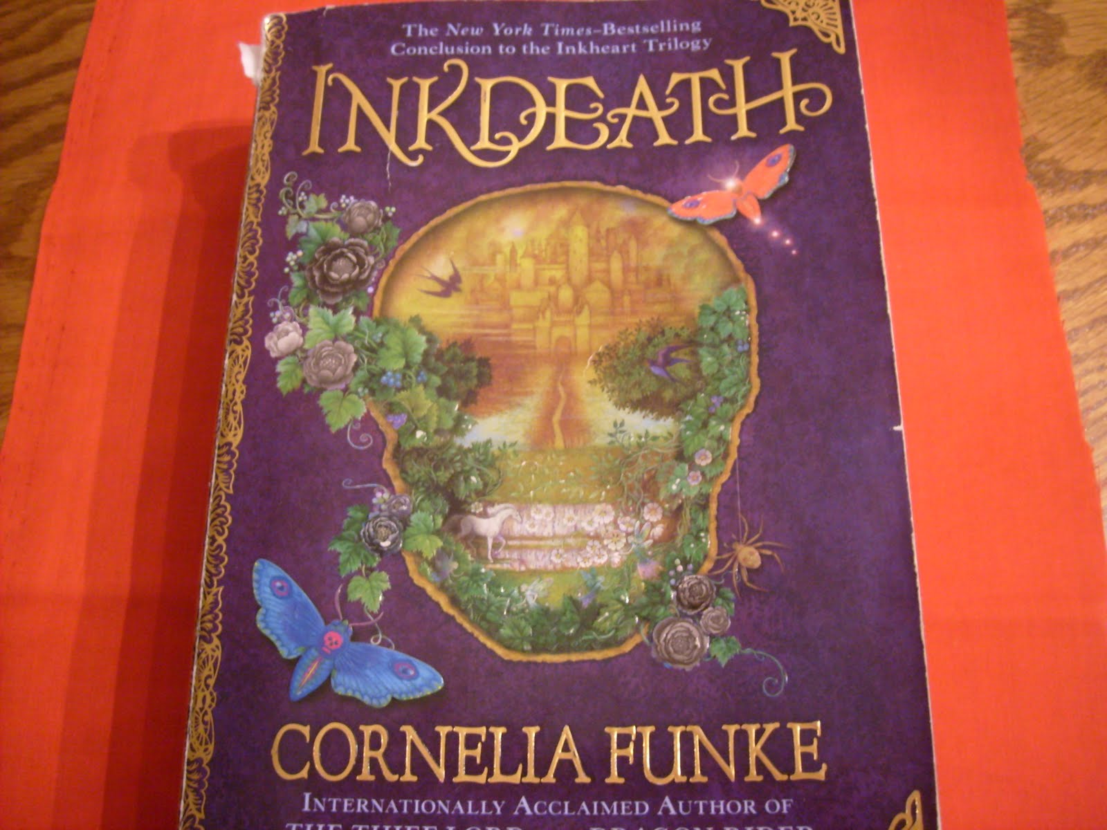 Horsing Around At Home: Inkheart, Inkspell, and Inkdeath.