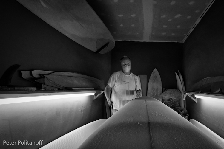Peter Politanoff: Shaping with Mike Geib; Custom Made Surfboards