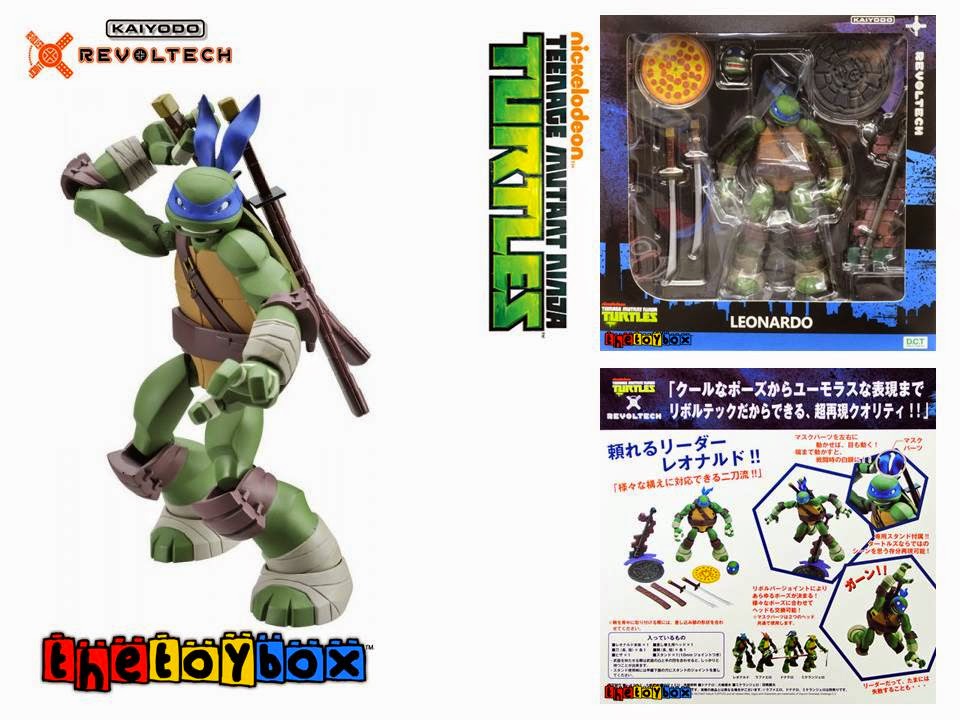 The Toy Box: Teenage mutant Ninja Turtles - Revoltech (Kaiyodo)