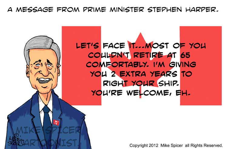 Mike Spicer Cartoonist / Caricaturist.: A Message From Prime Minister ...