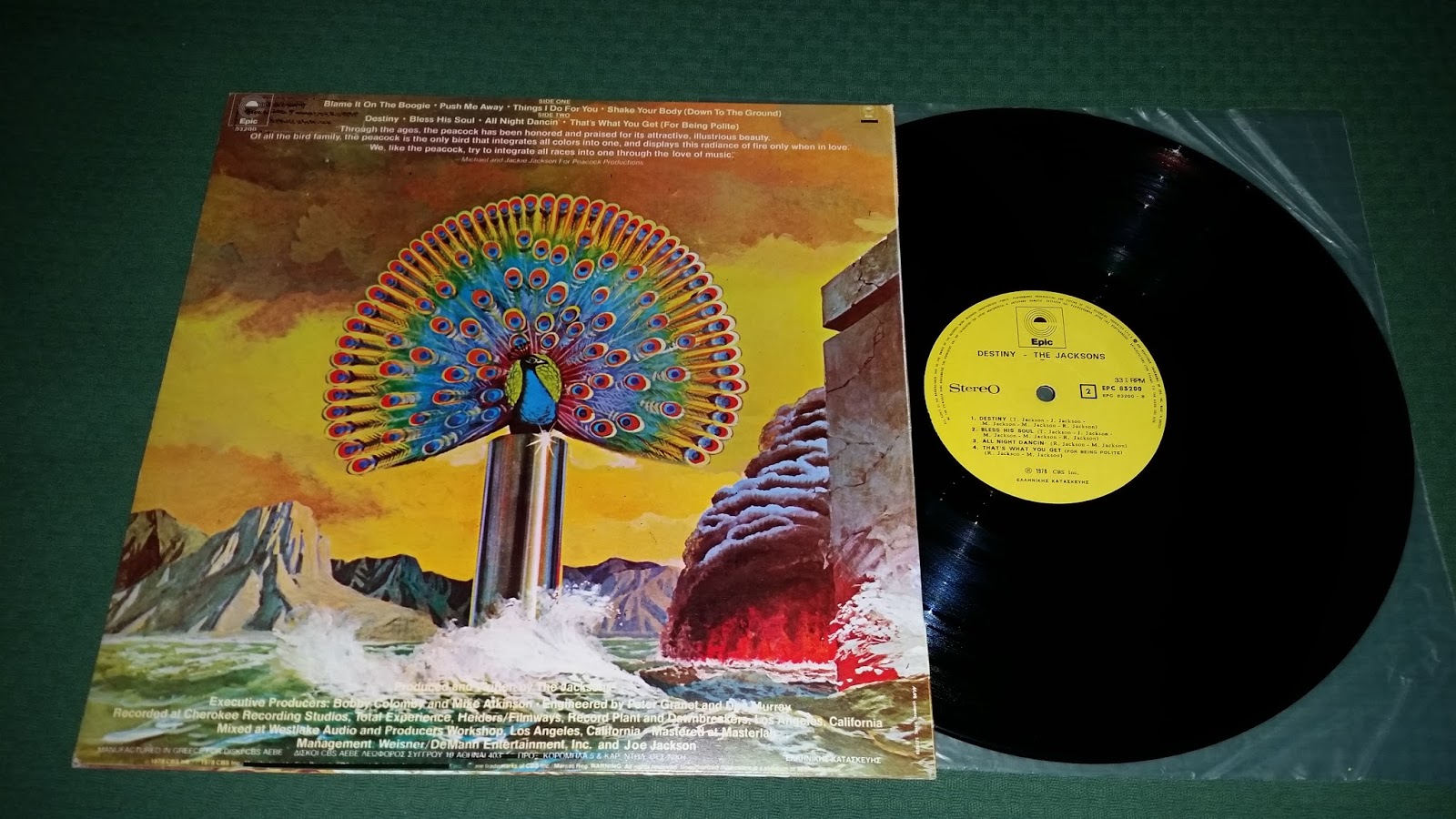 The Michael Jackson Showroom: THE JACKSONS : LP ALBUMS