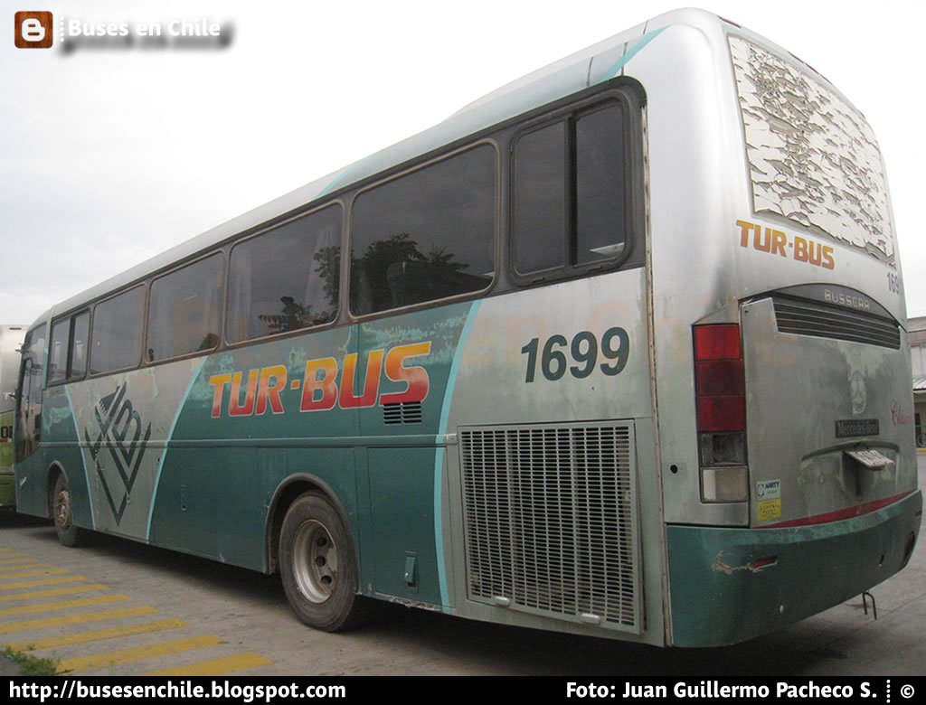 Buses en Chile | Juan Guillermo Pacheco S.: Tur-Bus | N° 1699.-