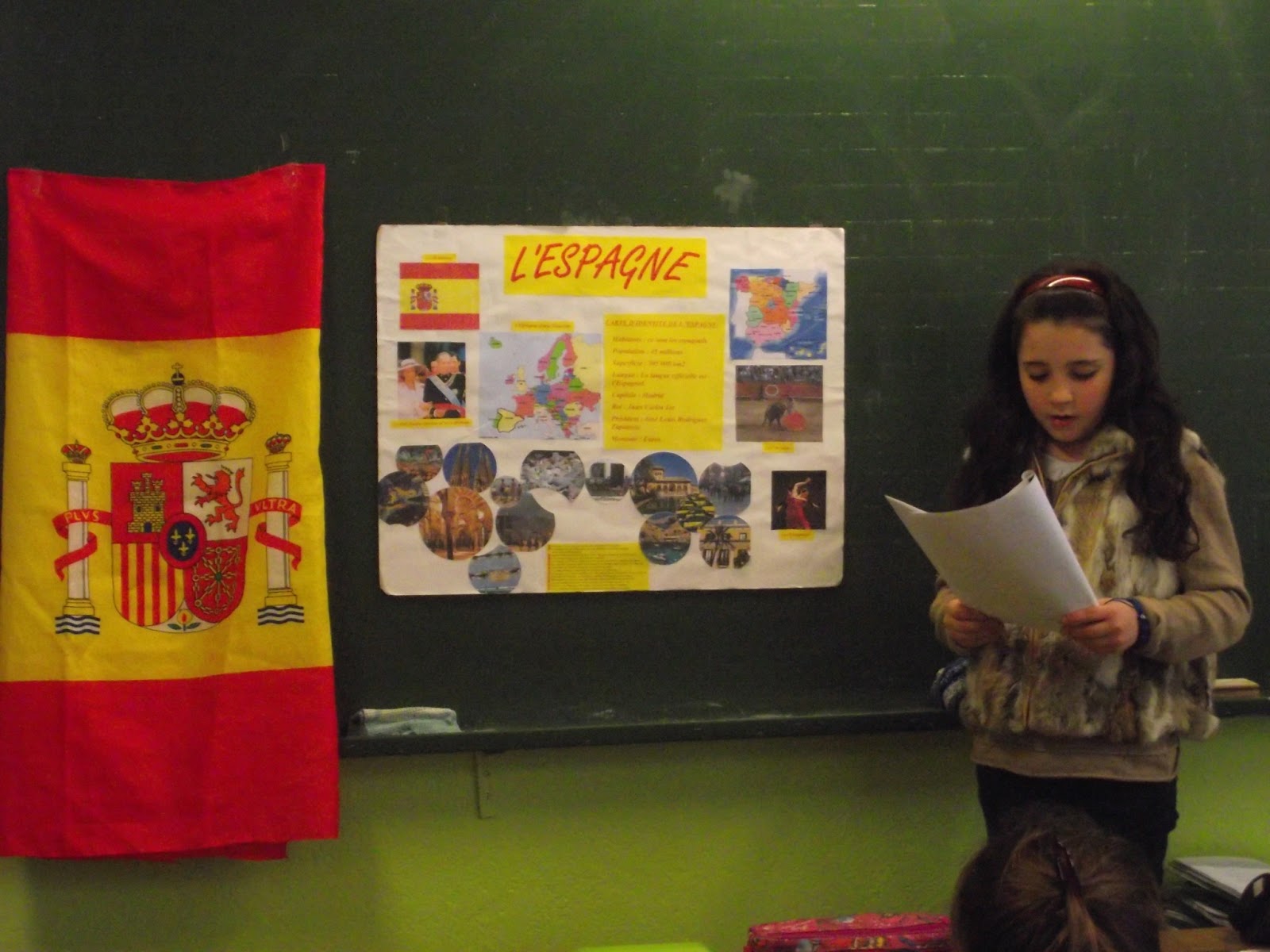 Ecole Ste Marie: Les CE2-CM1 présentent leurs exposés
