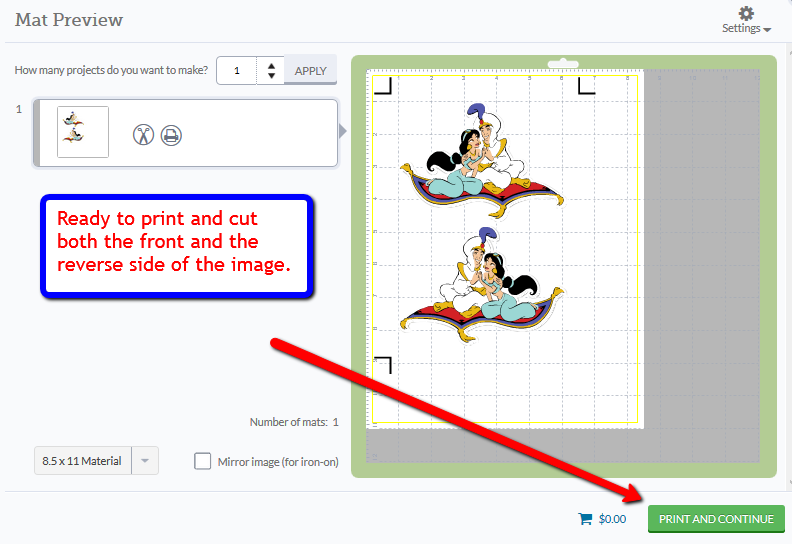 Capadia Designs: Disney Characters Print Then Cut with Cricut Explore ...