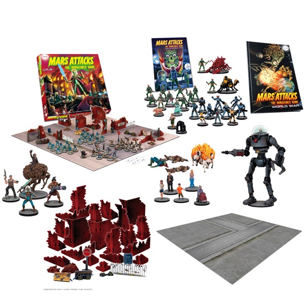 Tabletop Fix: Mantic Games - Mars Attacks Independence Day Specials