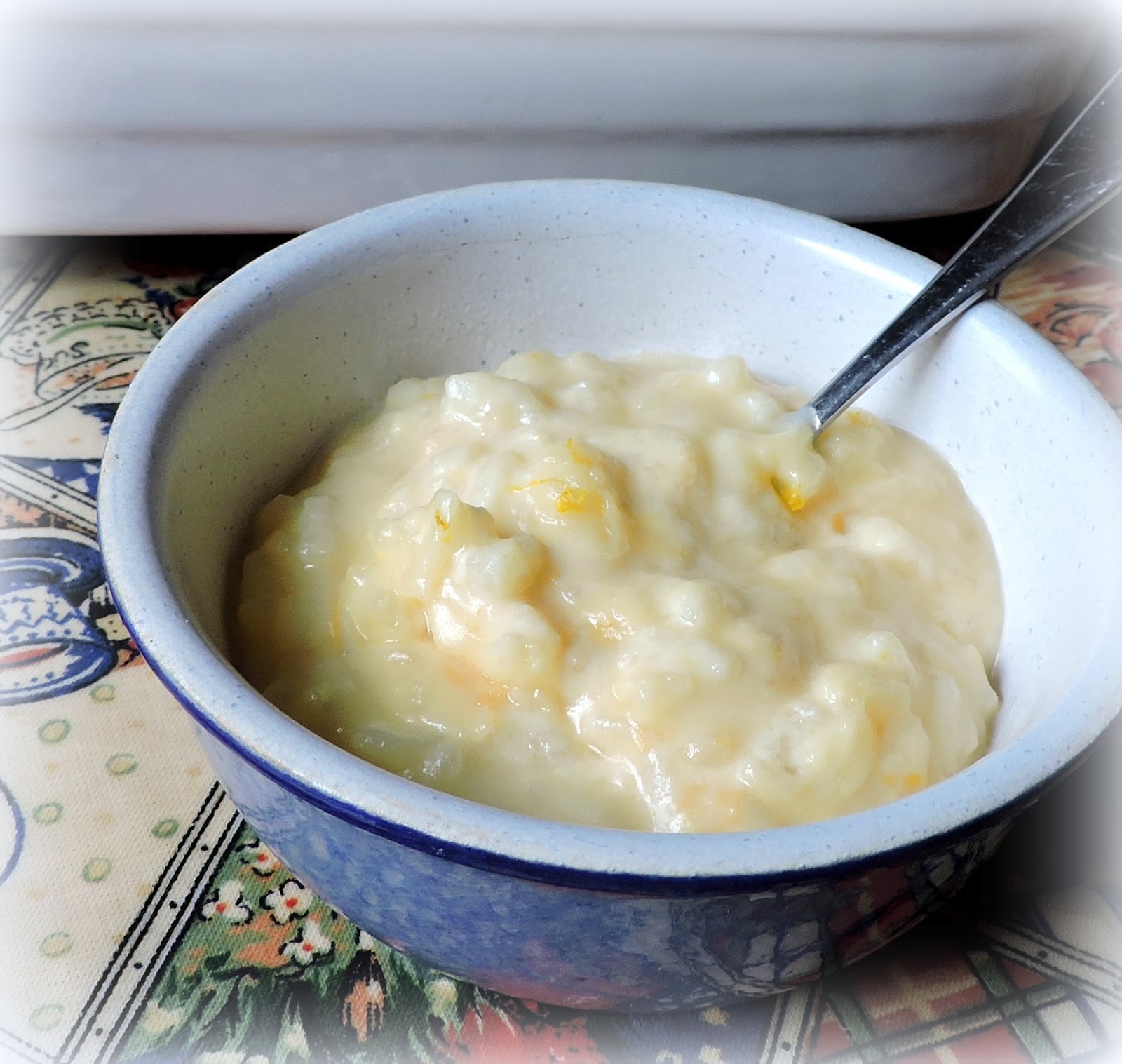 Lemon Rice Pudding | The English Kitchen