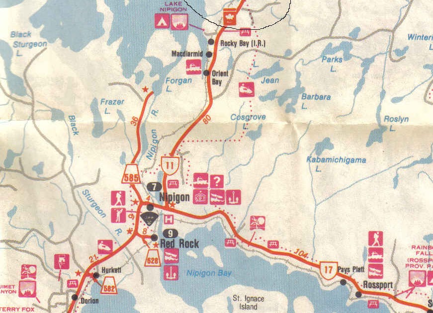 Beardmore Ontario Map at John Mcfadden blog