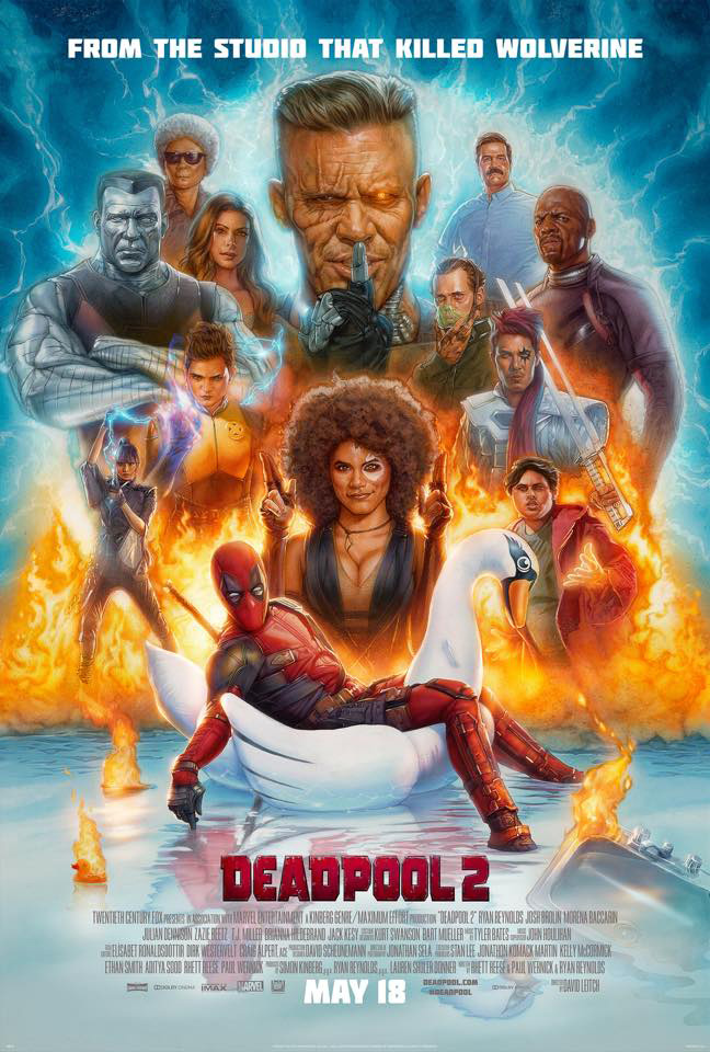 The Crusader's Realm: Deadpool 2: Ryan Reynolds and Team Deadpool make ...