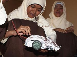 Siswa SMP Bantul Ciptakan Robot Tikus ~ Indonesia Teknologi