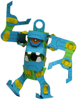 CRO-Bolt Cto-Magnon Papercraft | Papercraft Paradise | PaperCrafts ...