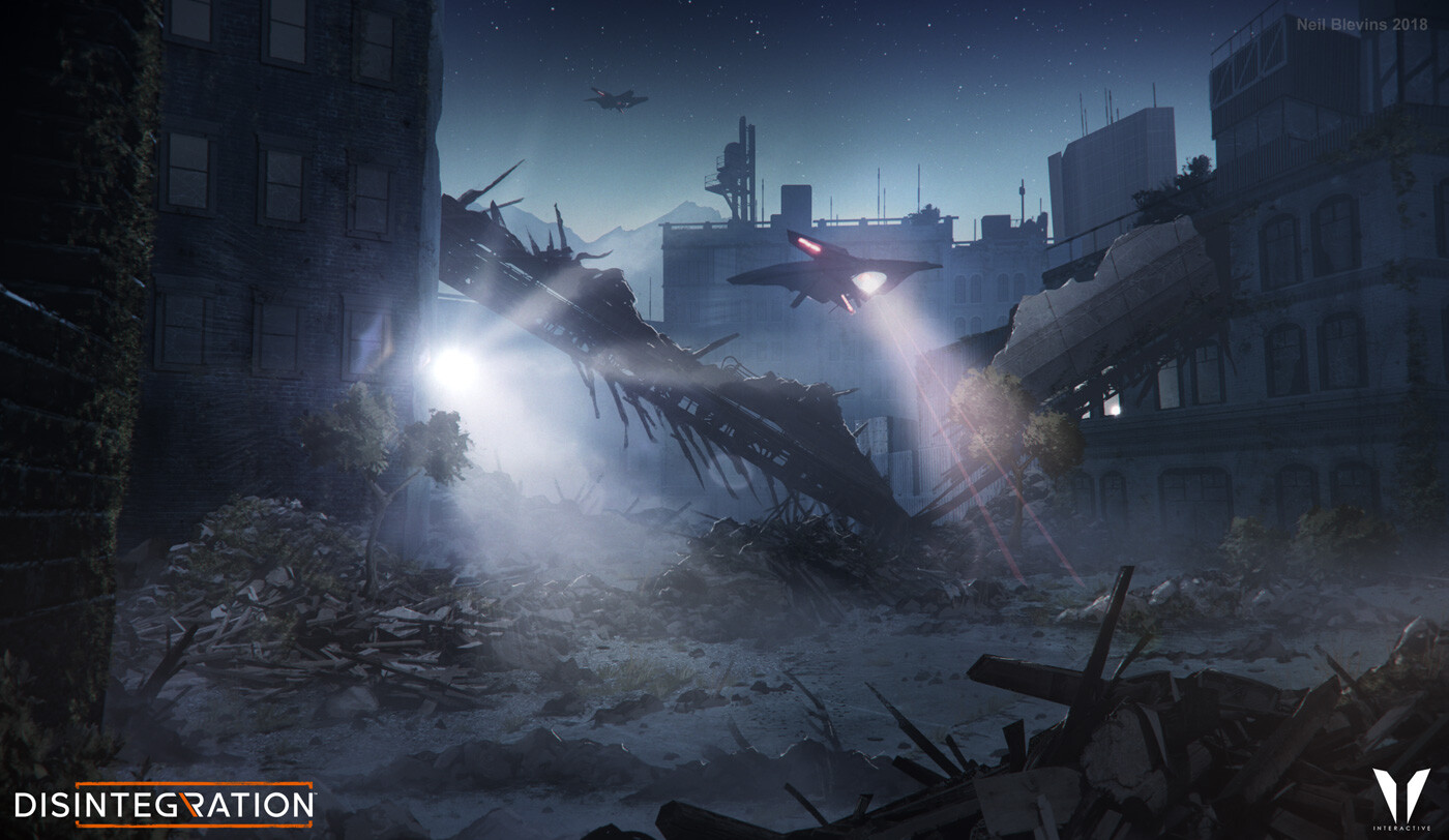 Neil Blevins' Blog: Disintegration Art Drop #3