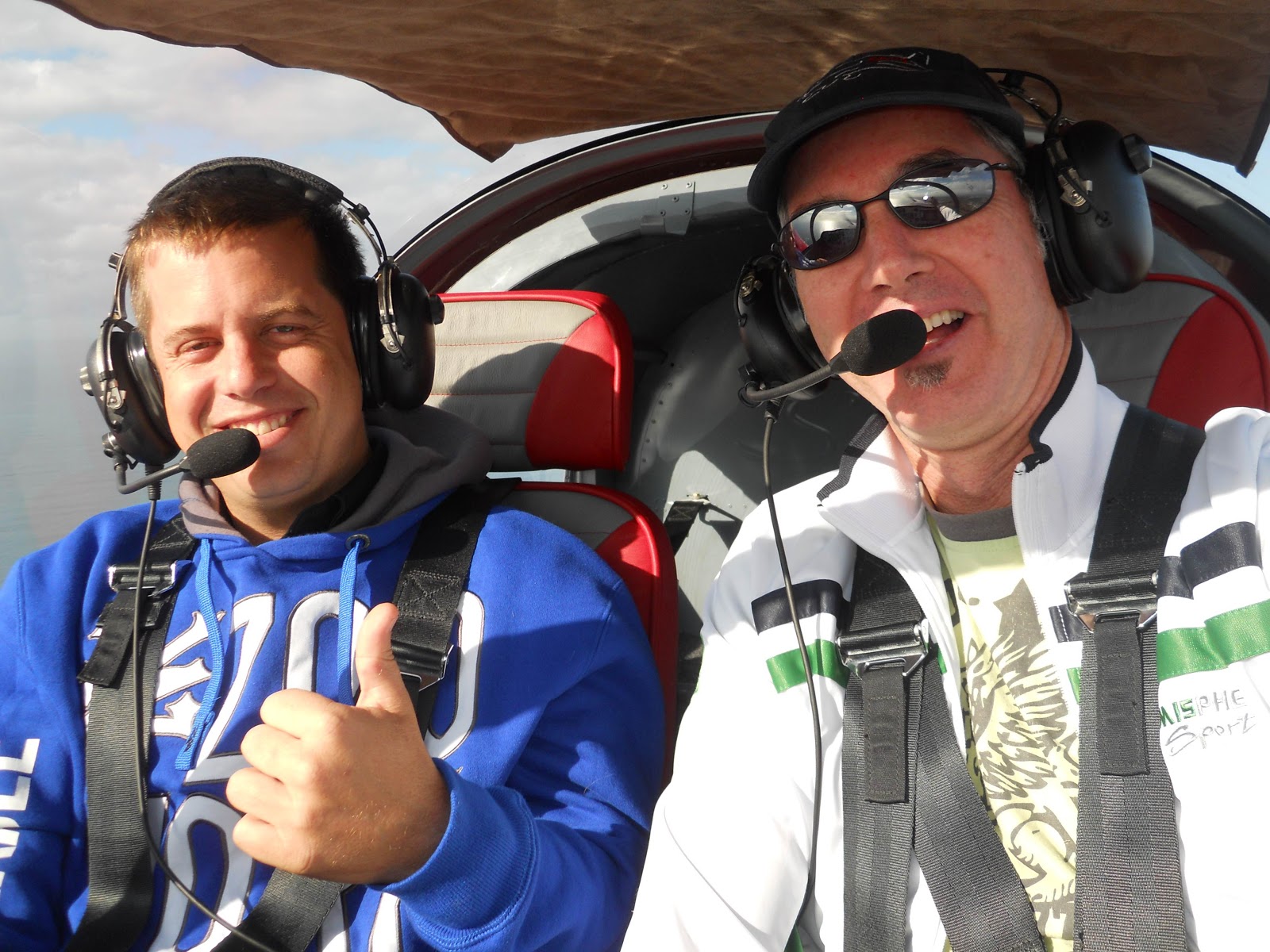 do eagles dare?: We did the upside down thing