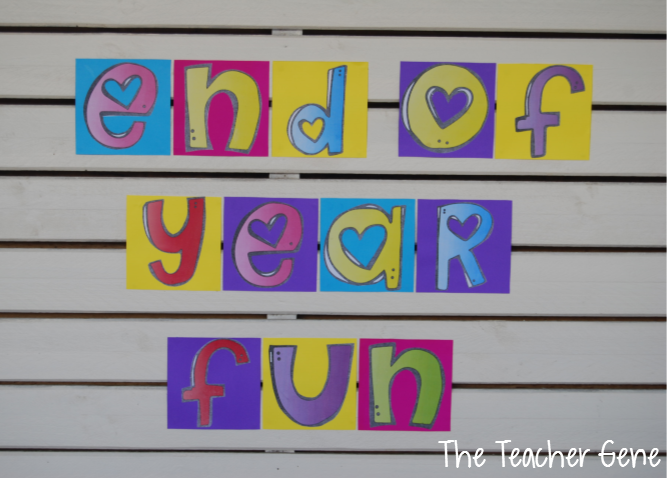 The Teacher Gene: End of Year Fun and a Freebie!