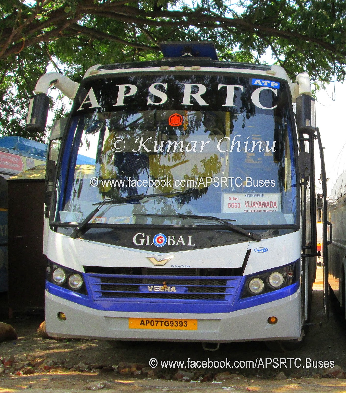 APSRTC New INDRA A/C Buses