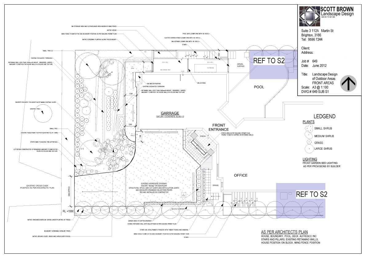 Draft landscape plans • Home Renovation & Building Forum