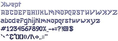 FontMaster: Xwept Fonts - 3 CC0 Freeware Fonts