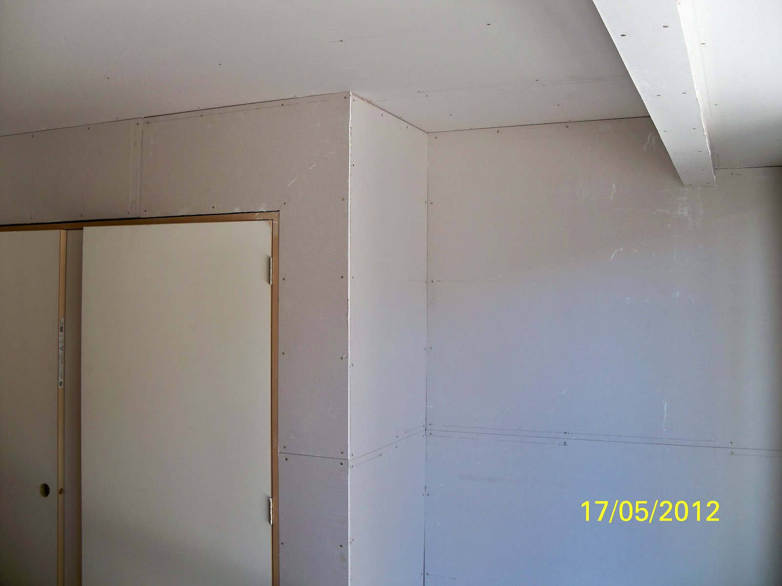 Carpentry pretrade by Kees: Interior wall lining (GIB)
