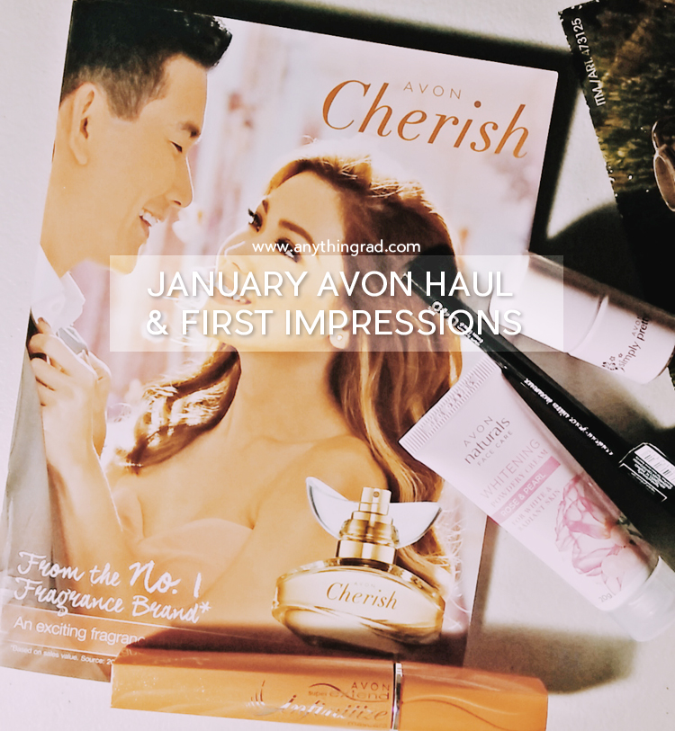 January Avon Haul and First Impressions - ANYTHINGRAD