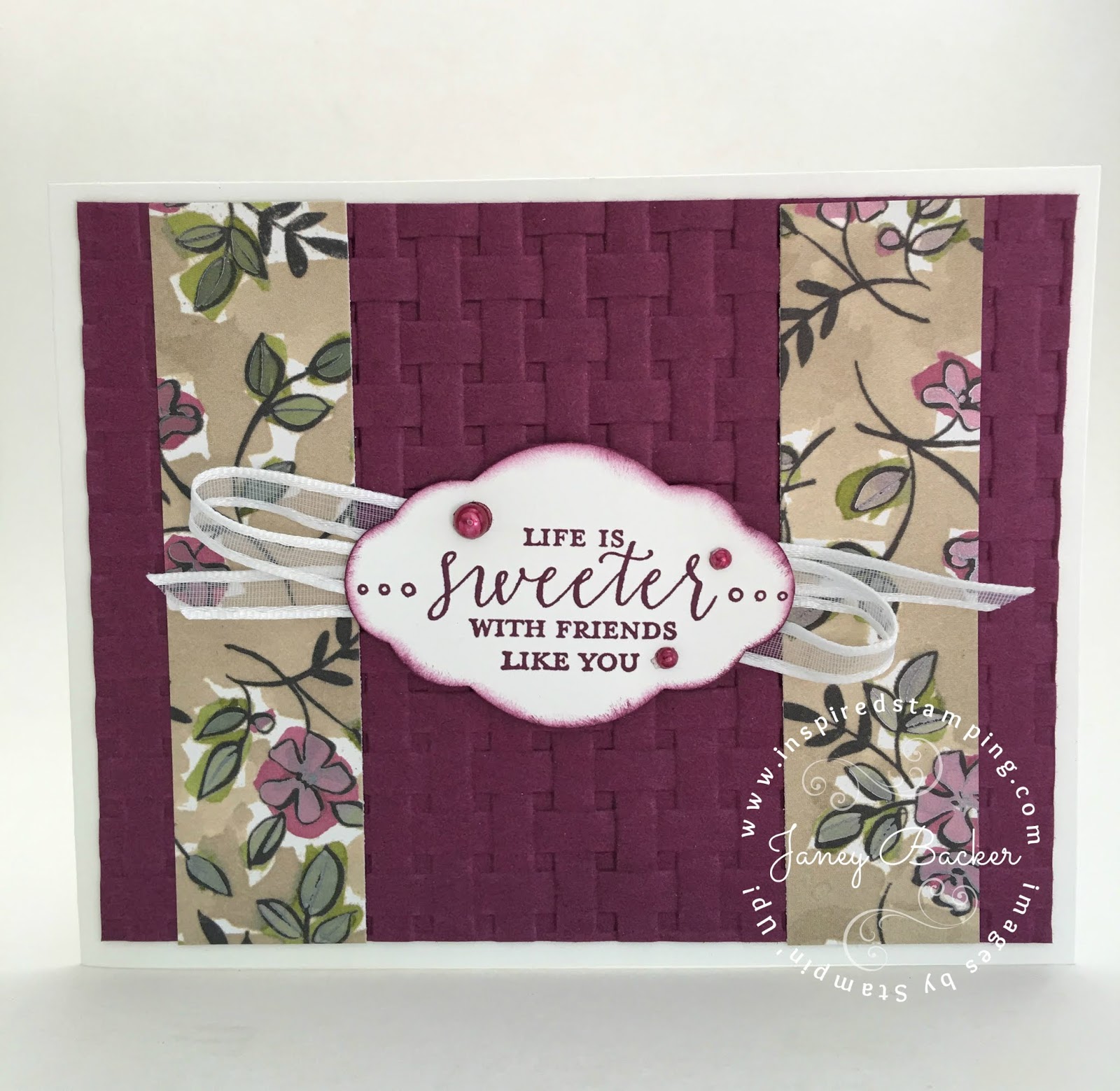 Inspired Stamping by Janey Backer: Share What You Love Designs