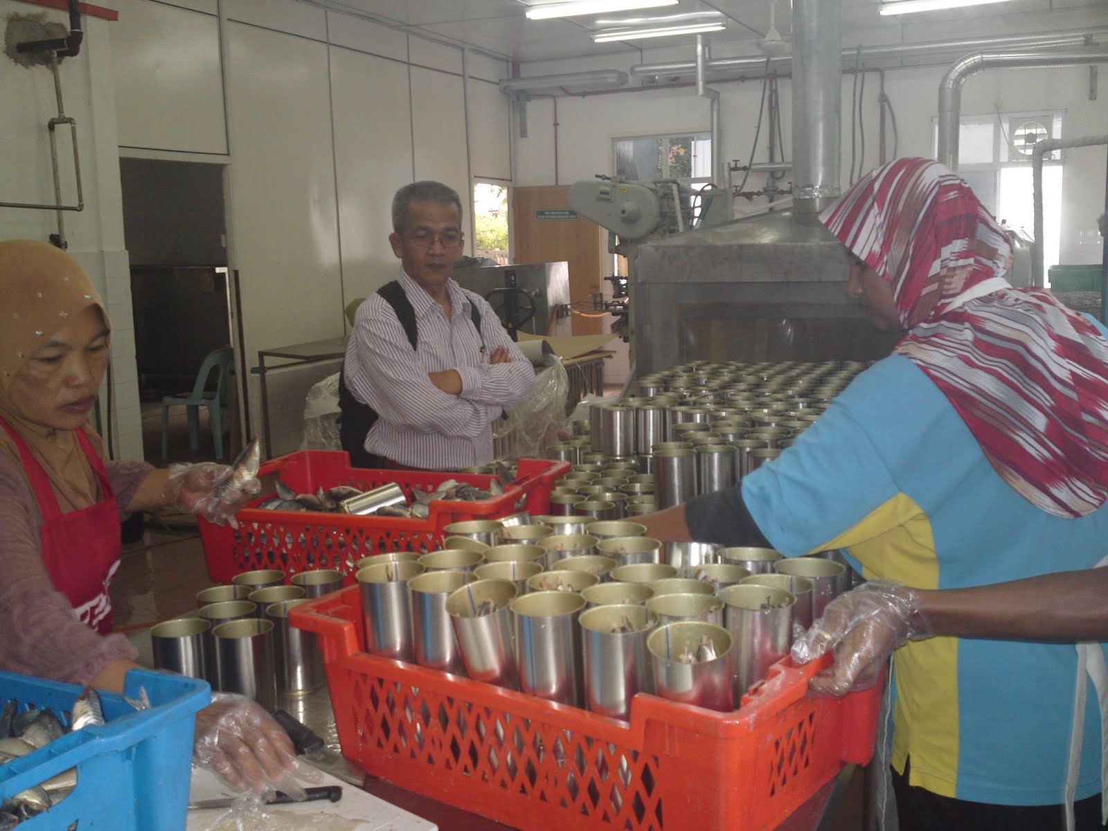 perunding makanan: Penambahbaikan Sistem Pemprosesan Kilang Pengetinan