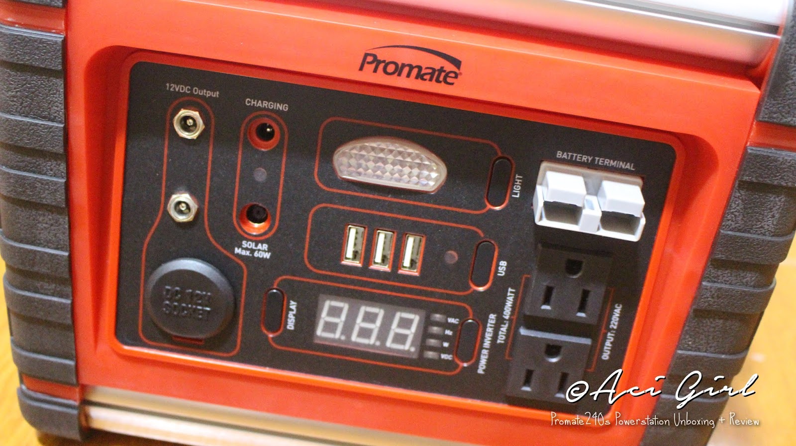 The Promate 240s Powerstation Review | Aci Girl