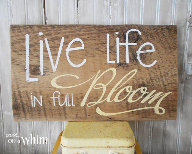 denise...on a whim: In Full Bloom