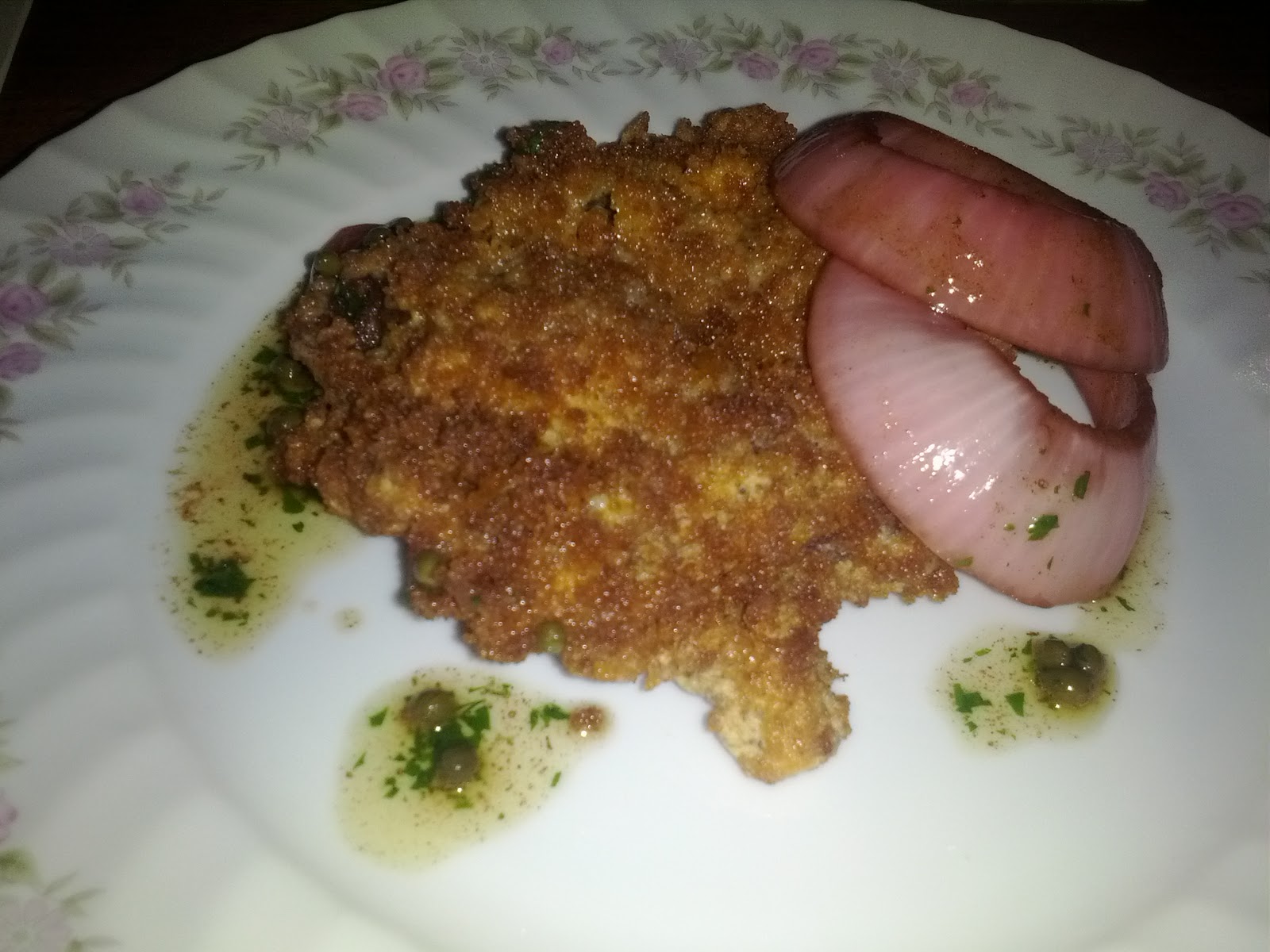 The Savory Hunter: Goat Schnitzel at Tasting Kitchen