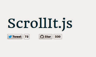 Scrolllit - A scroll plugin for single page layout | Jquery Fever