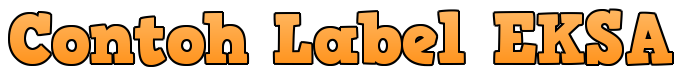 ZON ILTIZAM: LABEL EKSA JPNS