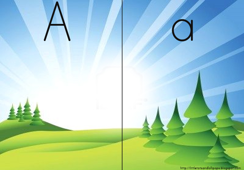 Little Tots and Lollipops: Letter Aa