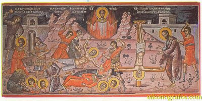 ORTHODOX CHRISTIANITY THEN AND NOW: Ten Holy Martyrs Commemorated on ...