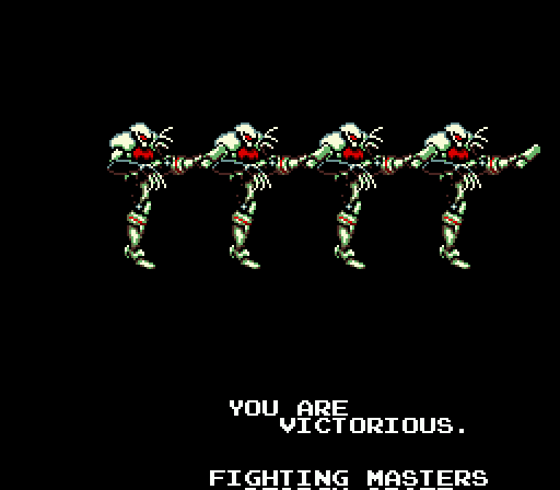VGJUNK: FIGHTING MASTERS (GENESIS / MEGADRIVE)