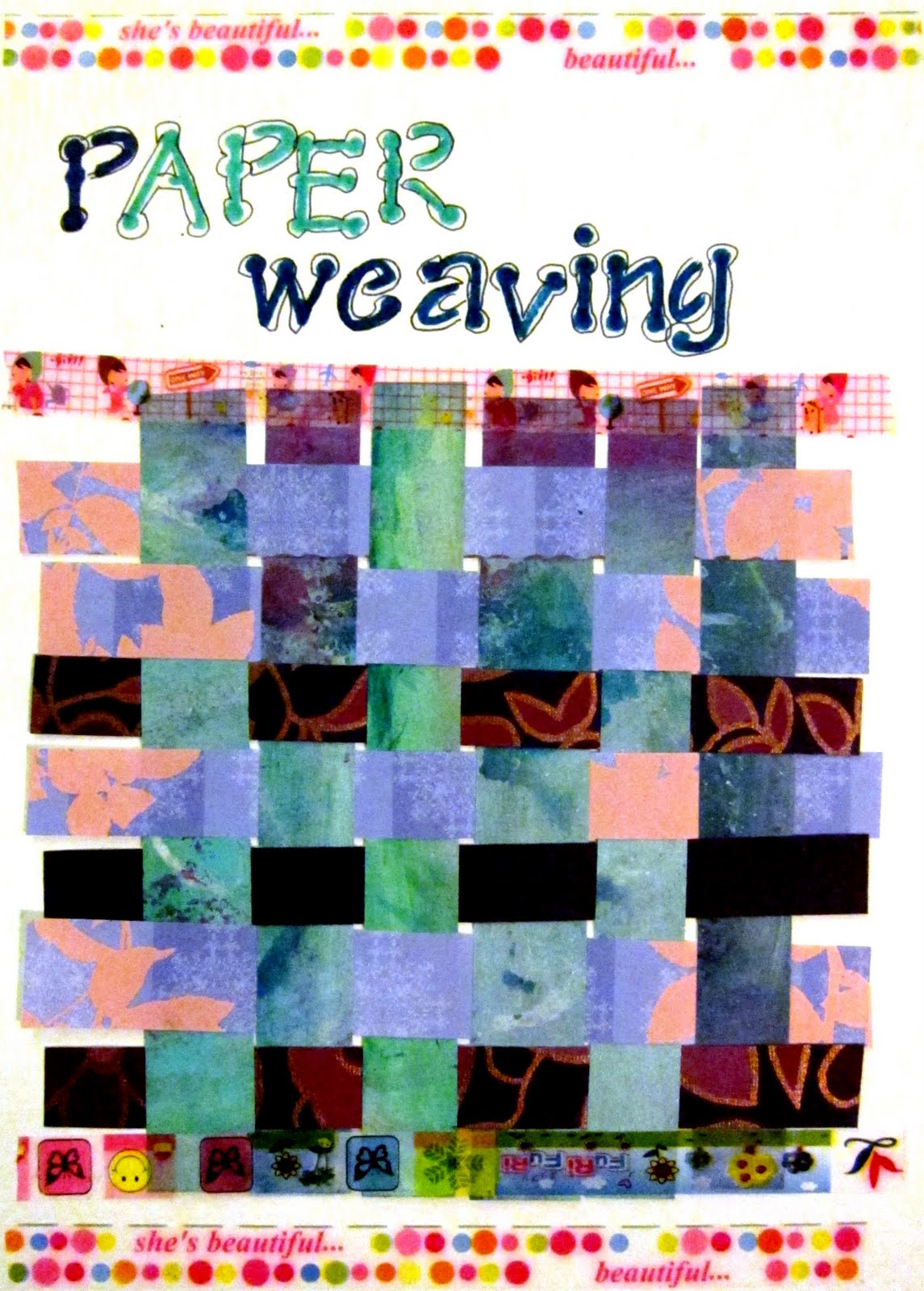 Paper Weaving - Marcia Beckett