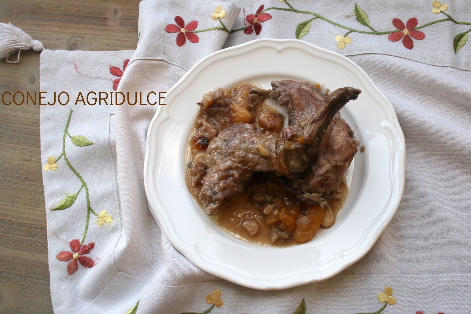 CONEJO AGRIDULCE | El Ágora de Ángeles