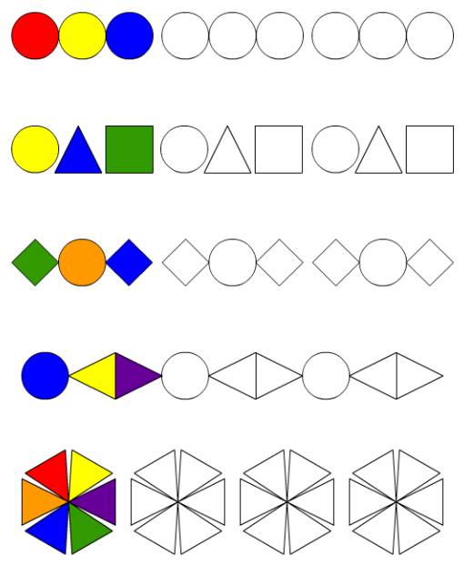 Matemáticas : Secuencias Lógicas 61E