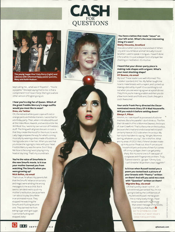 Katy Perry Q Magazine Pictures ~ Hot-celebs-wallpapers