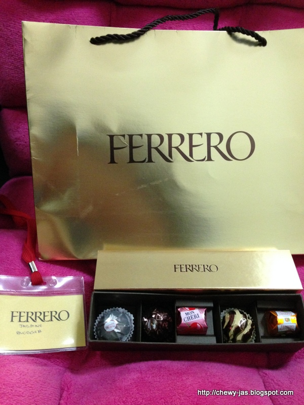 ChewyJas - Singapore Lifestyle Blogger : First SE Asia Ferrero Boutique ...